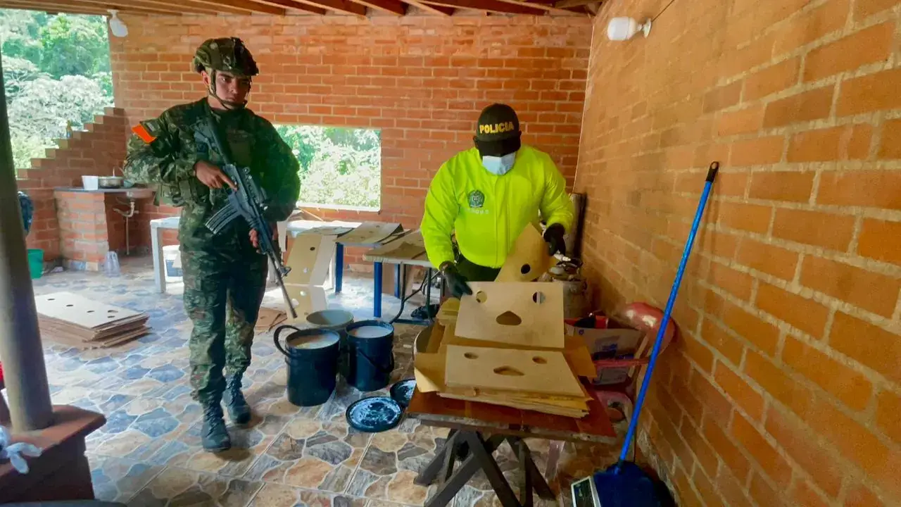Autoridades descubren en el Oriente antioqueño un laboratorio donde ...